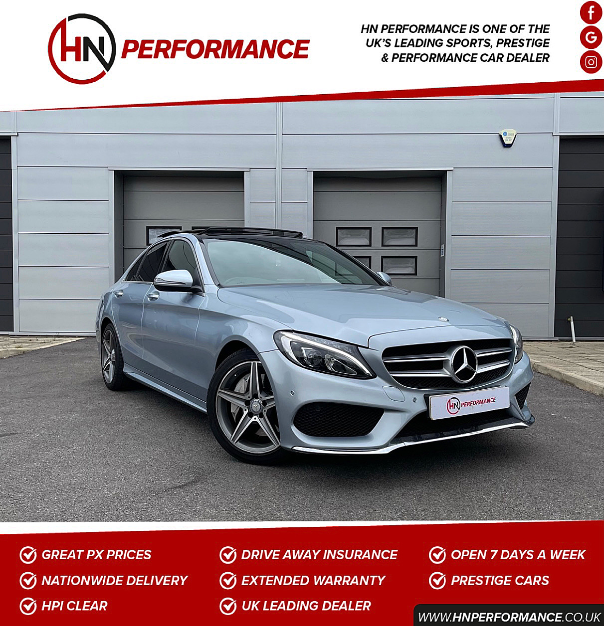 2016 (66) Mercedes-Benz C250d AMG Line Premium Plus Saloon (SOLD) | HN ...
